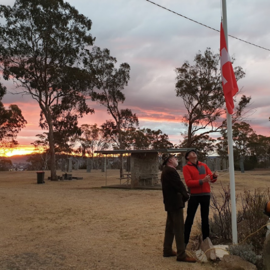 Flag Ceremonies | Glen Innes Highlands