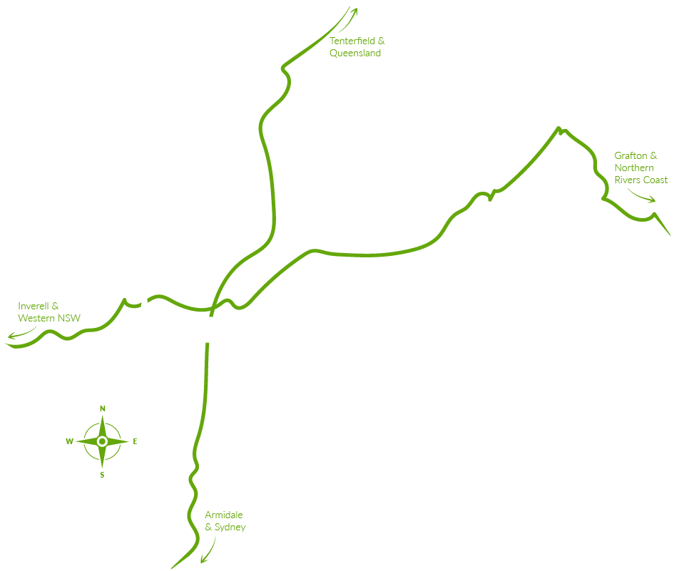 Maps & Guides | Glen Innes Highlands